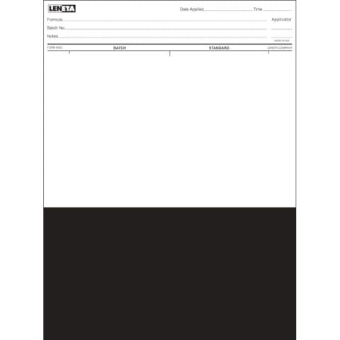 Form 605C Kunststofflaminiertes Chart | Novamart AG