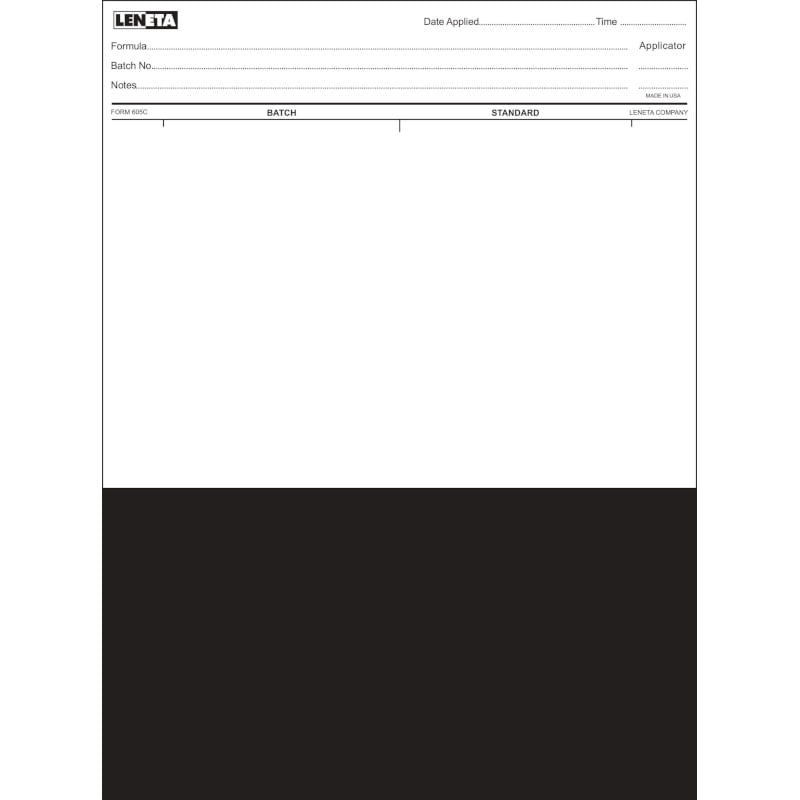 Form 605C Kunststofflaminiertes Chart | Novamart AG